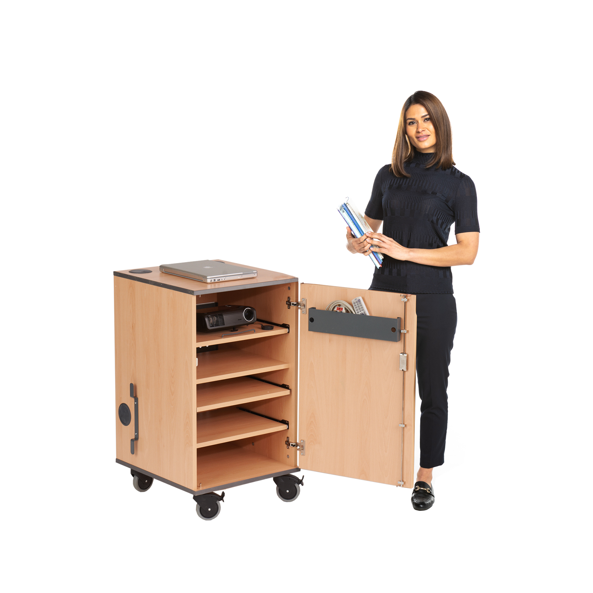 Deluxe Multi-Media Cabinet | MM90