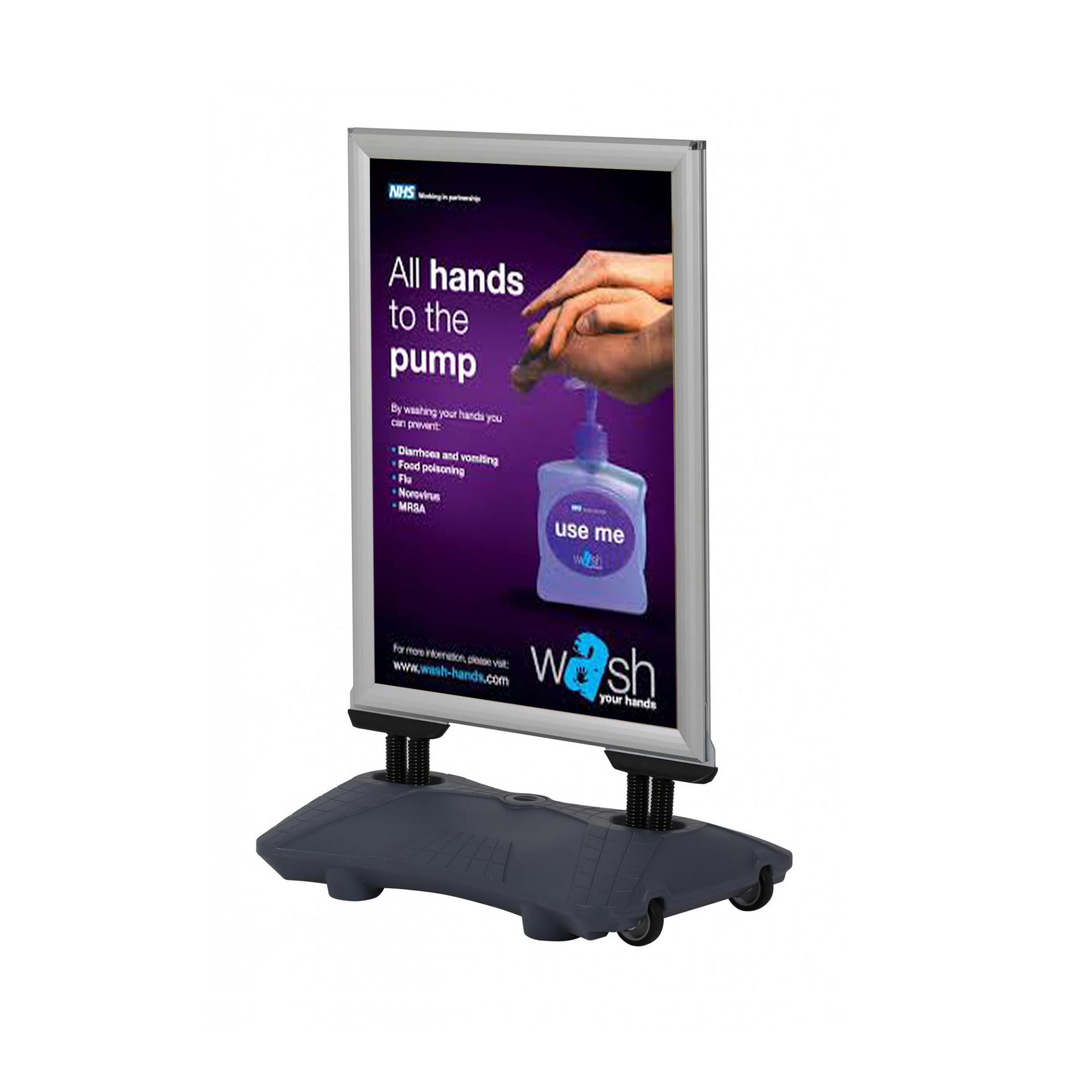 Showpoint Water Base Pavement Sign | Wonderwall Products Ltd