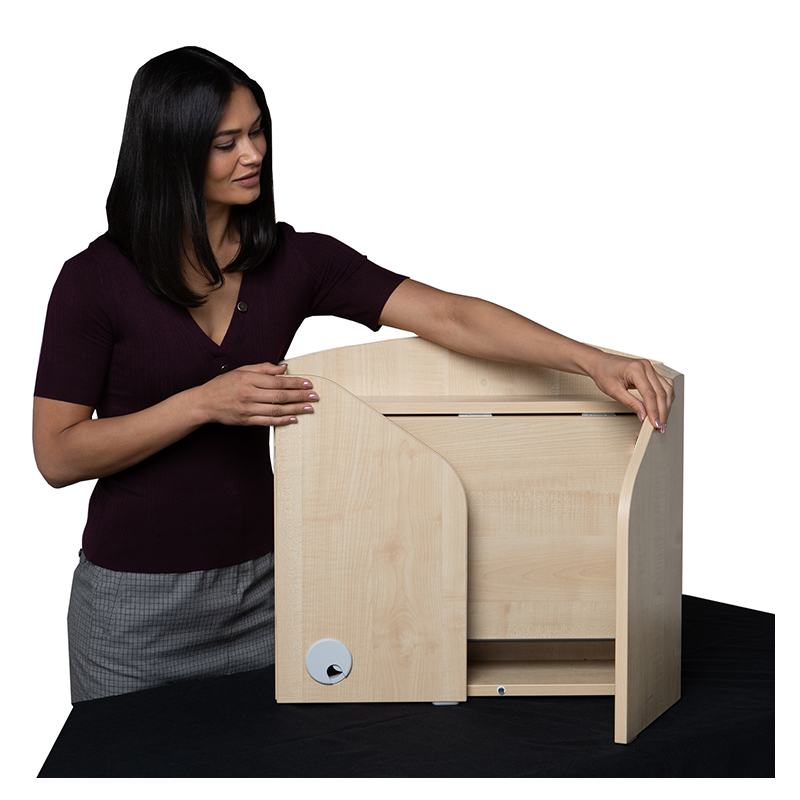 Fold Away Tabletop Lectern | Wonderwall Products Ltd