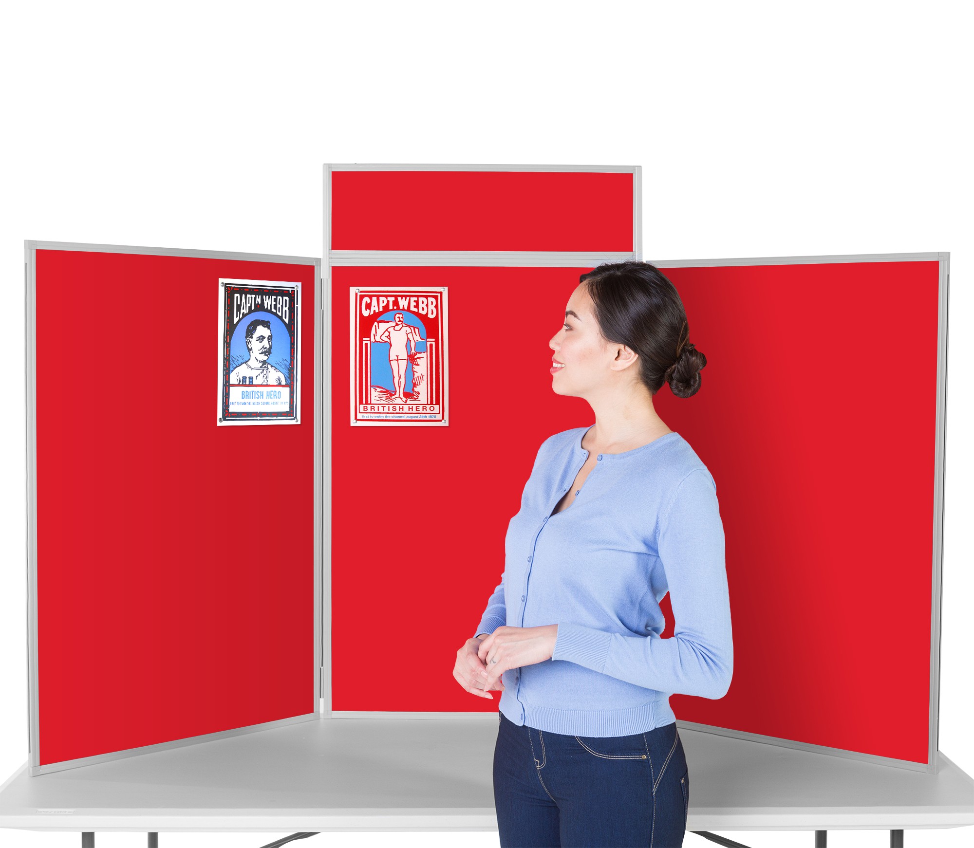 Extra Large Table Top Display Kit - Plastic Frame | Wonderwall Products Ltd