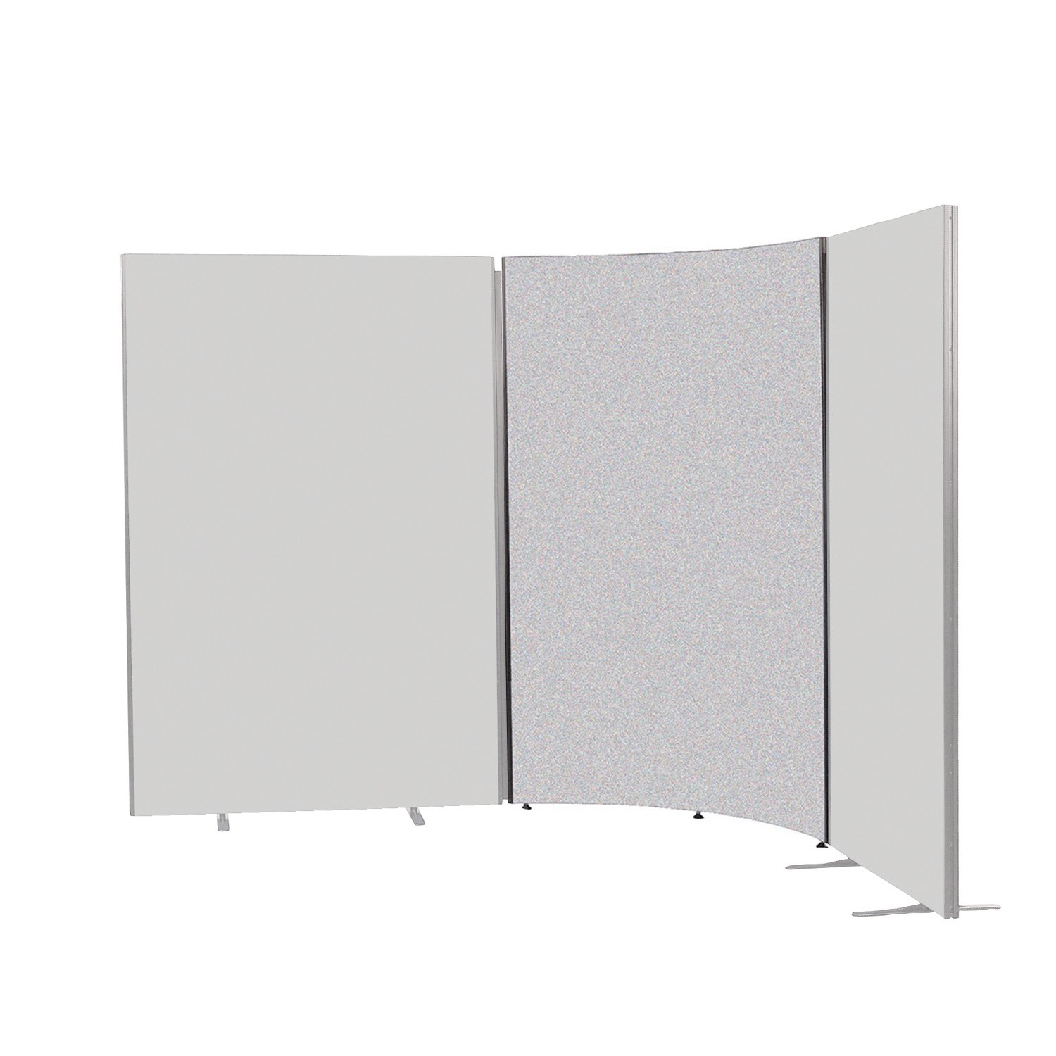 Corner Divider / Partition Screens - Loop Nylon Cloth | Wonderwall Products