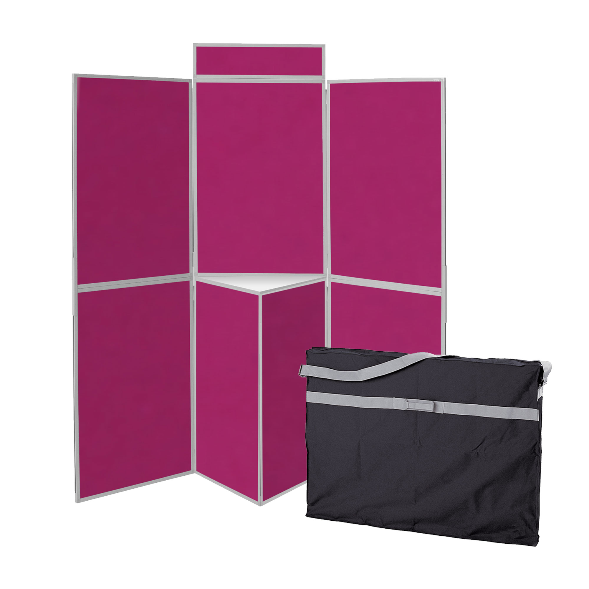 Folding 7 Panel Exhibition Display Kit - Plastic Frame | Wonderwall ...