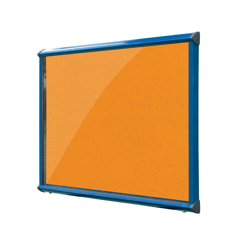 Firewall® Interior Showcase Fire-Resistant Noticeboard with Coloured ...
