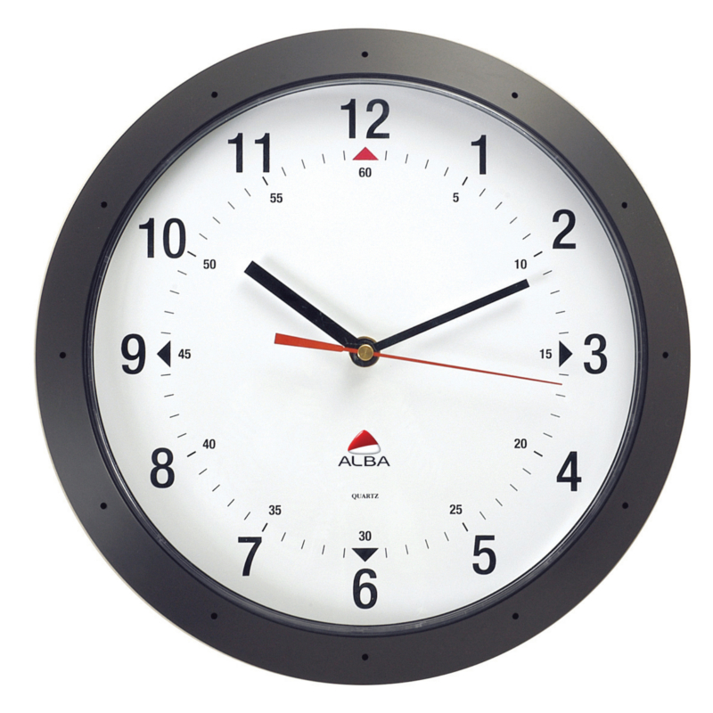 Coloured Clocks | Black | WF10-VA108