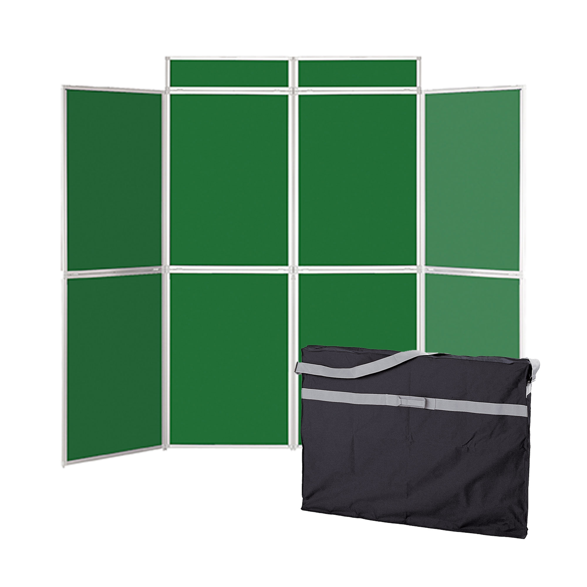 Extra Large Exhibition Display Kit - 8 Panel - Aluminium Frame ...