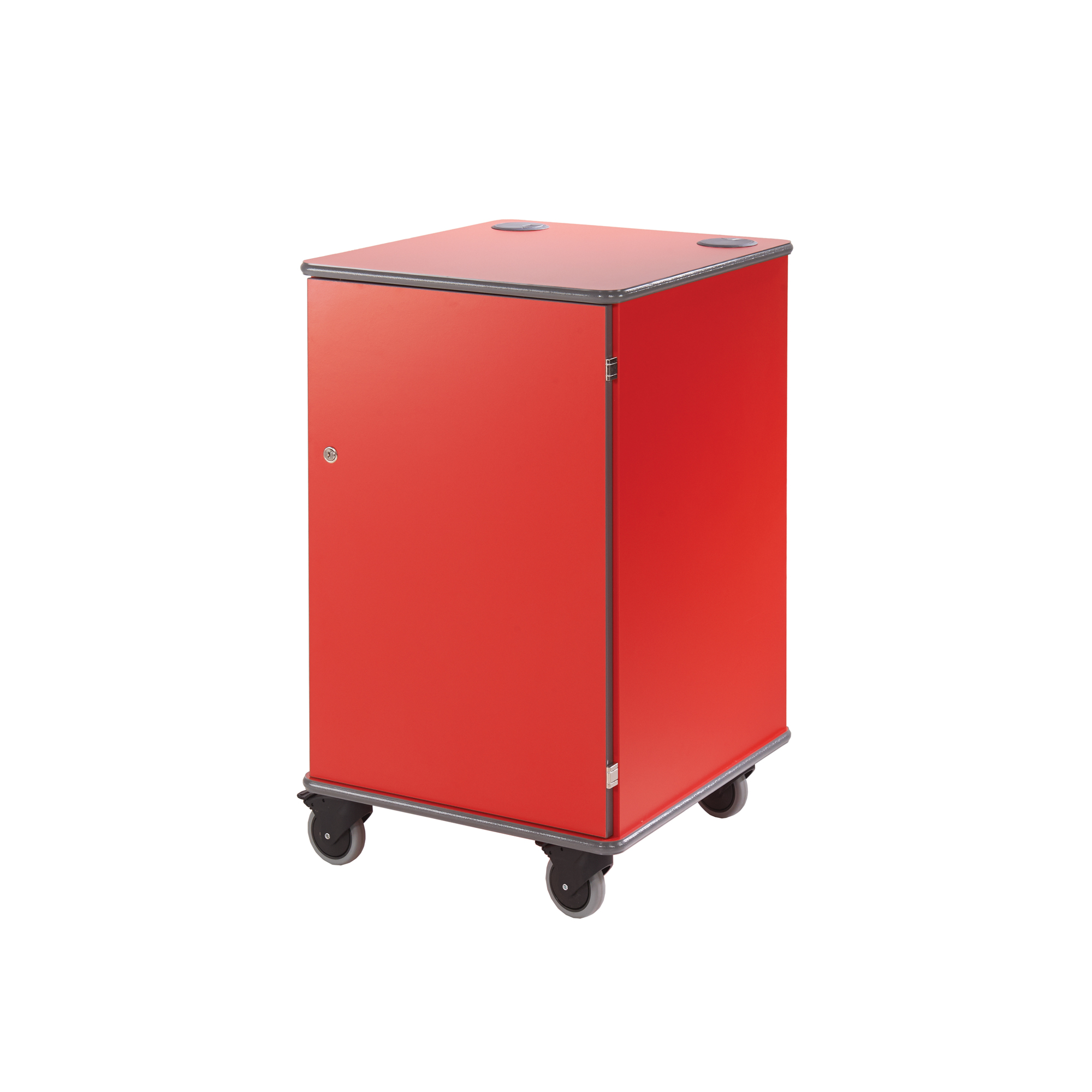 Deluxe Coloured Multi-Media Cabinet | Red | WF14-MM100/RD