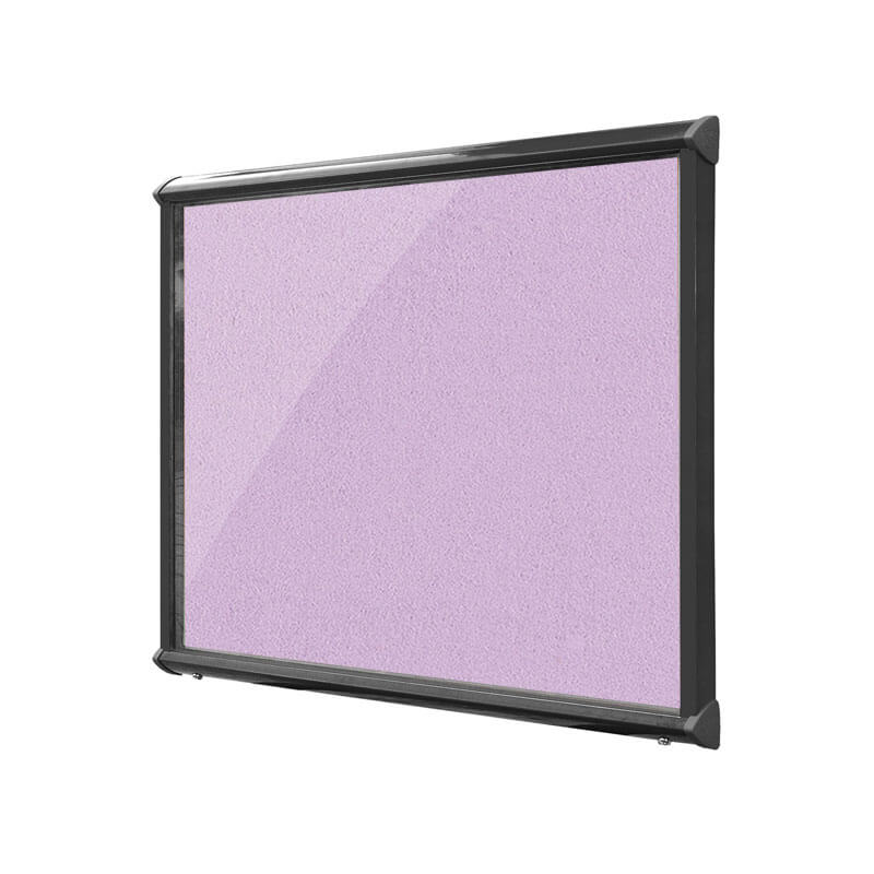 Exterior Lockable Noticeboard with Coloured Frame | Wonderwall Products Ltd