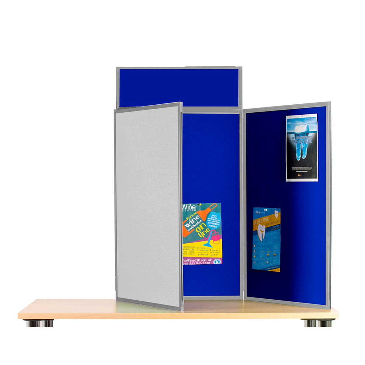 Large Table Top Folding Display System - Plastic Frame | Wonderwall ...