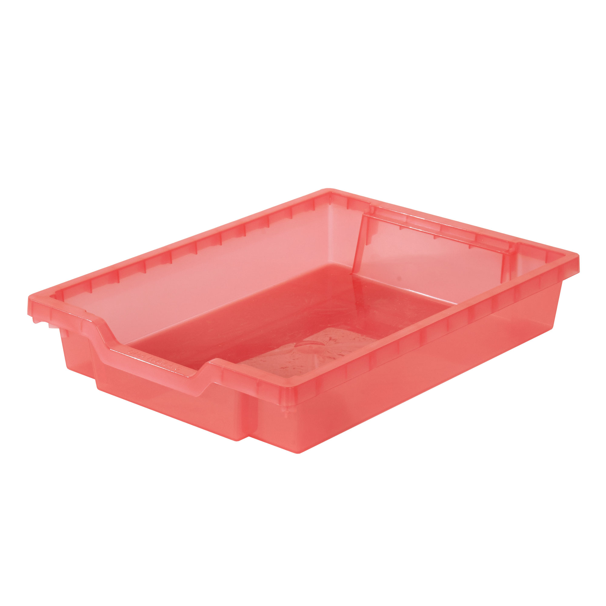 Gratnells Shallow Trays | Strawberry | F16/SJ