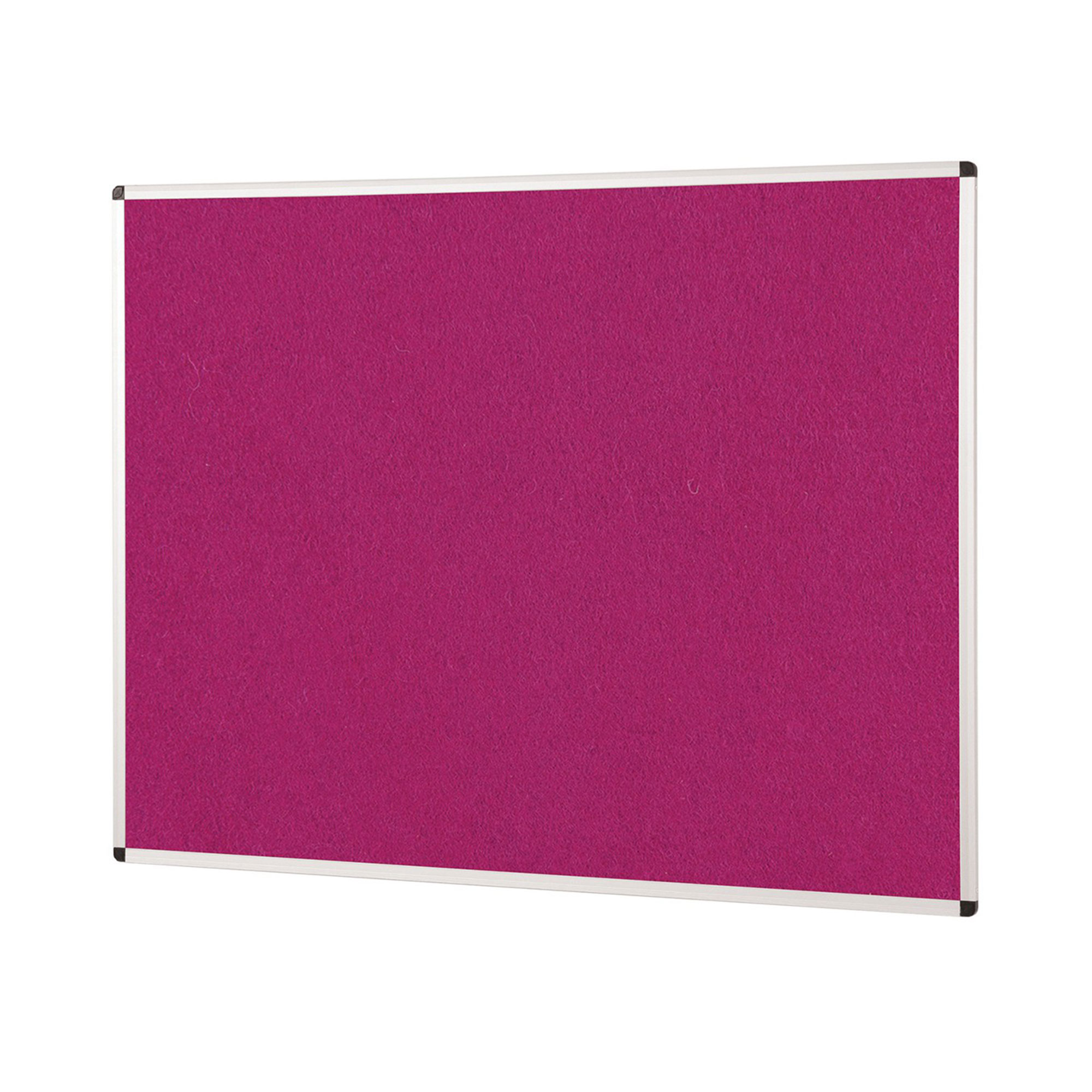Aluminium Framed Loop Nylon Noticeboard - Vibrant Colours | (H) 90 x (W ...