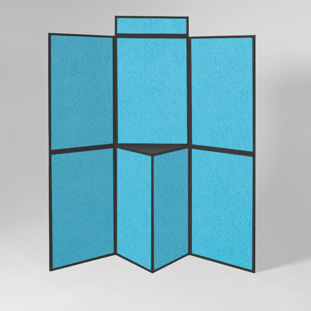 Folding 7 Panel Exhibition Display Kit - Plastic Frame | Wonderwall ...