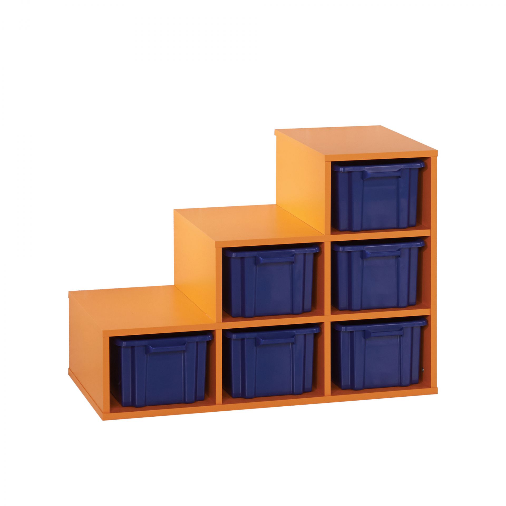 Colourbox Childrens Stepped Storage | Wonderwall Products Ltd