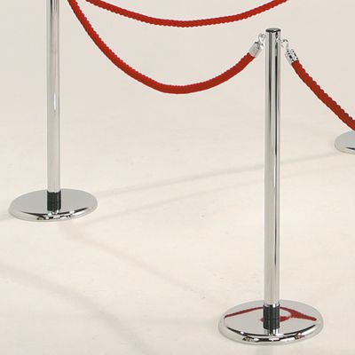 Rope and Pole Barrier System | Silver | CL11-EP100