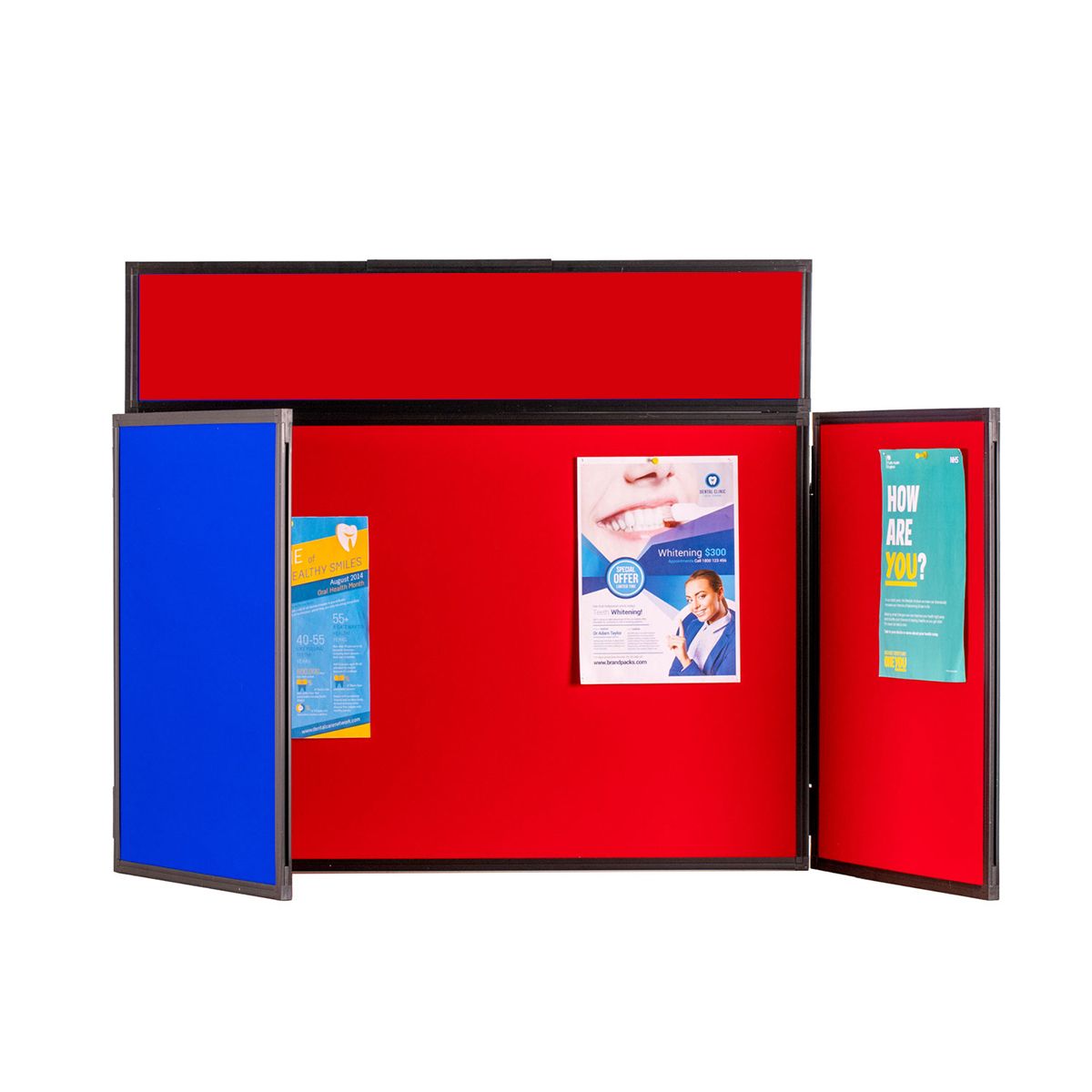 Landscape Tabletop Display Kit Cherry Red / Royal Blue | Landscape ...