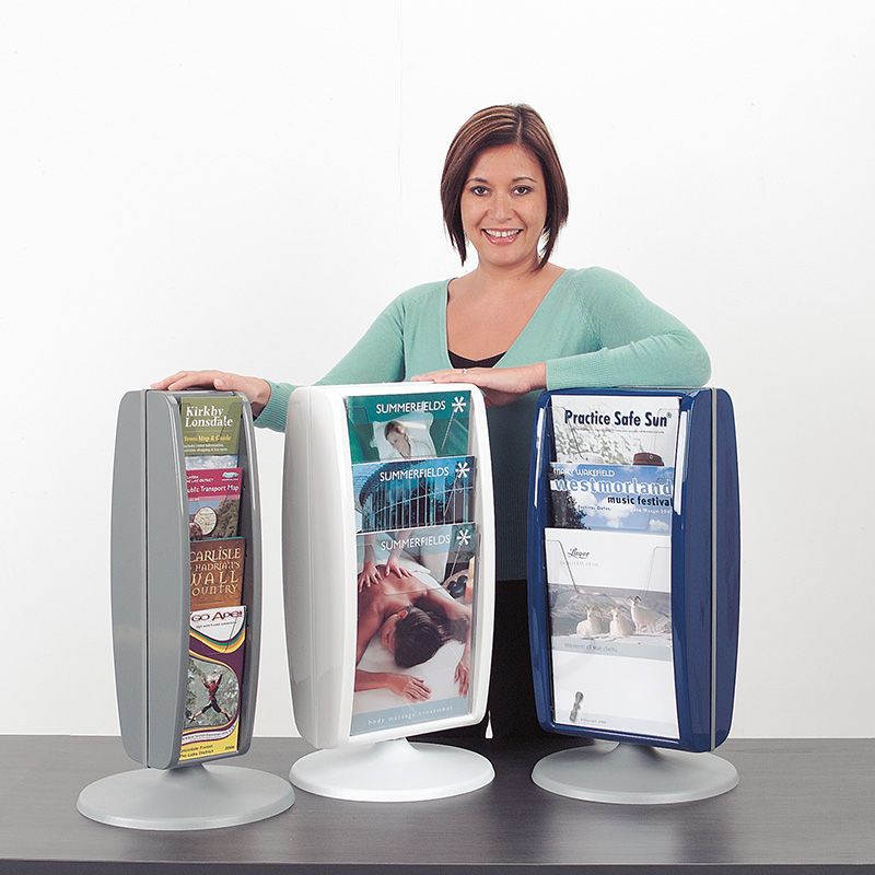 Panorama Table Top Display | 16 x 1/3 A4 | White | LD1015/WH