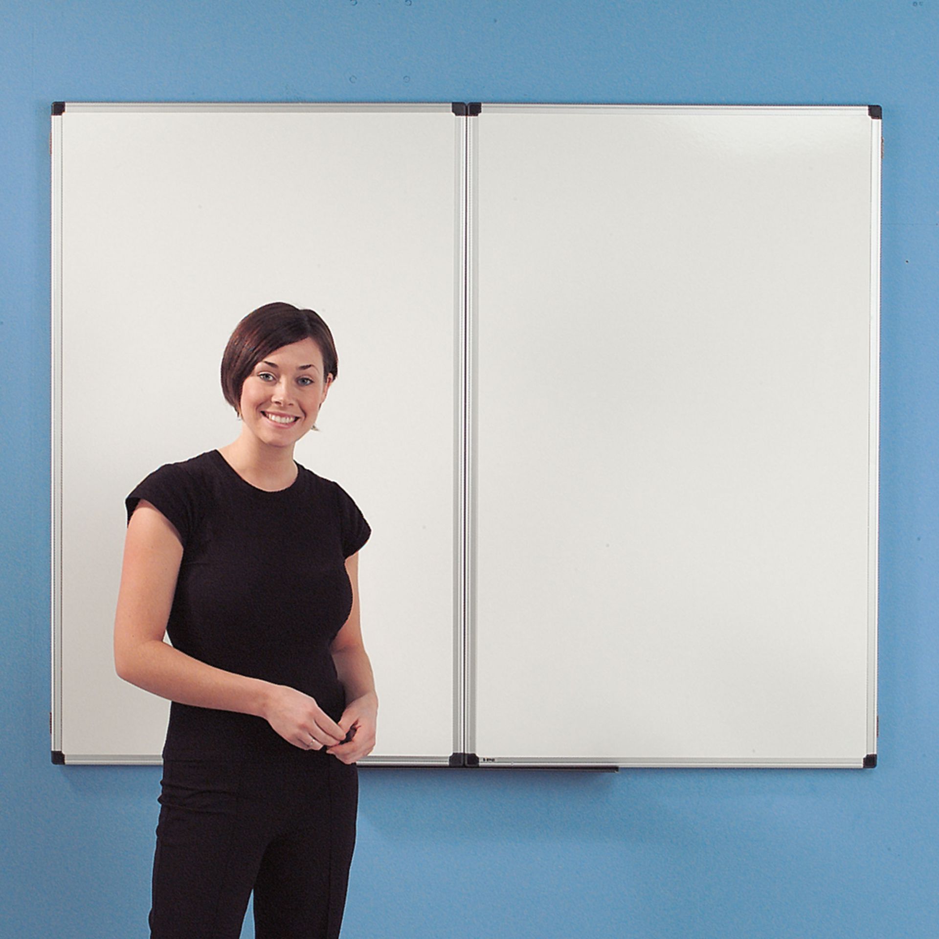 Space Saving Drywipe Confidential Whiteboard | Wonderwall Products Ltd