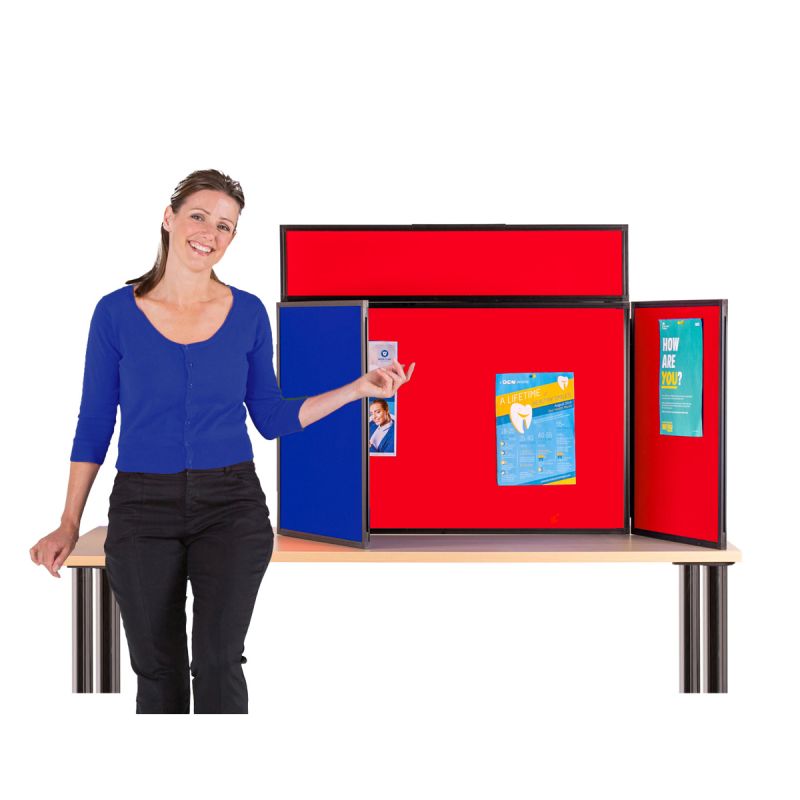 Landscape Tabletop Display Kit Cherry Red / Royal Blue | Landscape ...