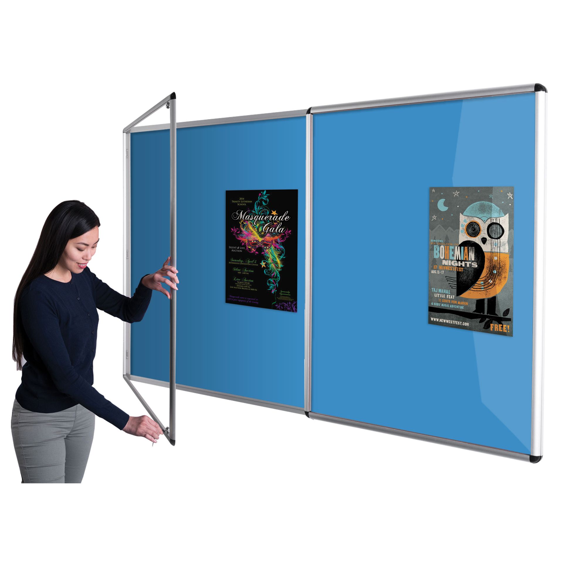 Tamperproof Lockable Noticeboard | Wonderwall Products Ltd