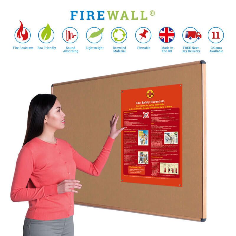 Fire Resistant Notice Boards | Wonderwall Products
