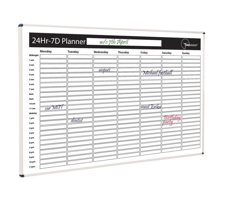 Timeminder® Whiteboard Planners | Wonderwall Products Ltd