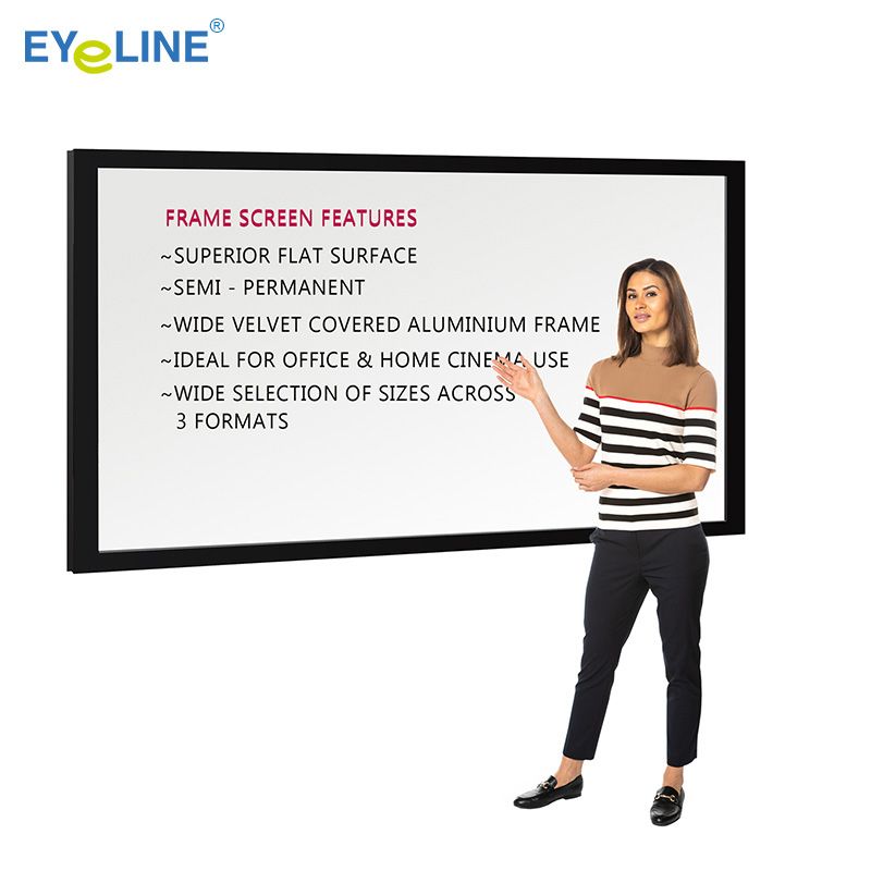 Fixed Frame Projection Screens | Wonderwall Products Ltd
