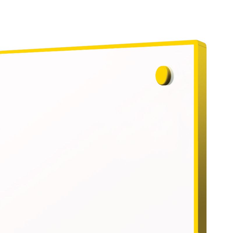 Frameless Doublesided Whiteboard with Coloured Edge | Wonderwall Products