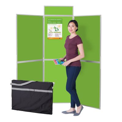 Folding 6 Panel Display Kit - Plastic Frame | Wonderwall Products Ltd