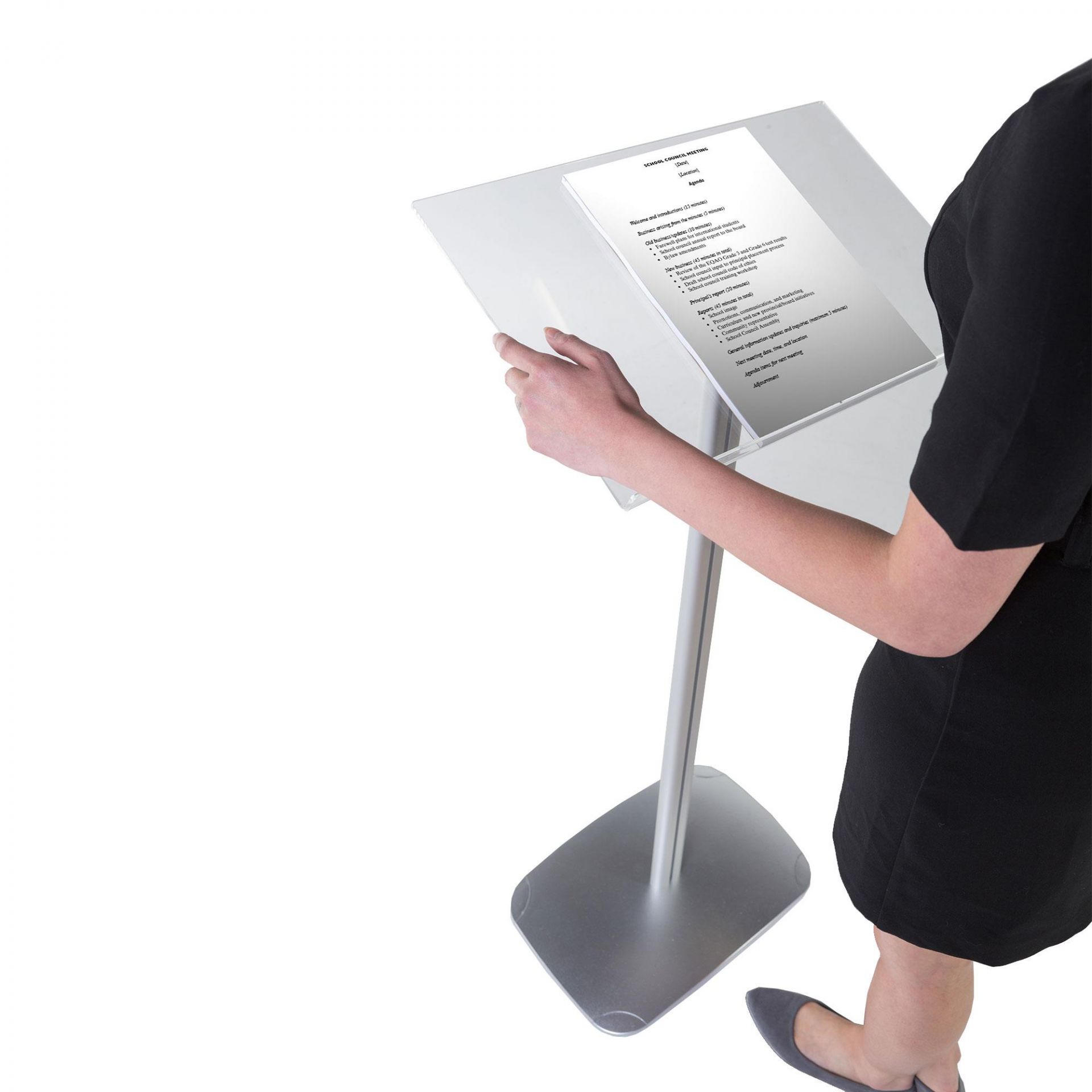 Acrylic Top Lectern | Wonderwall Products Ltd