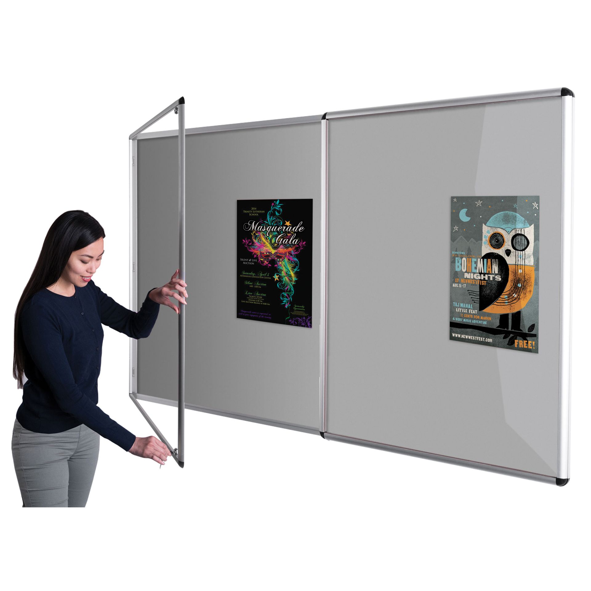 Tamperproof Lockable Noticeboard | Wonderwall Products Ltd